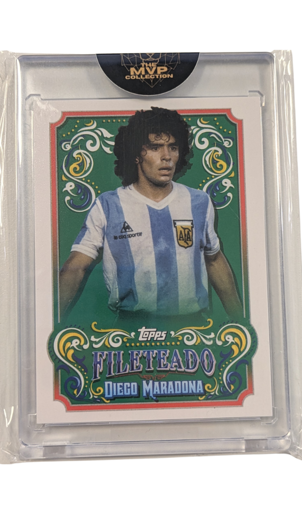 Diego Maradona Fileteado FT-9 [2023 Topps Argentina Fileteado] – Leo Games
