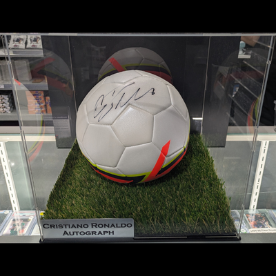 Cristiano Ronaldo Autographed Soccer Ball [PSA Certified] – Leo Games