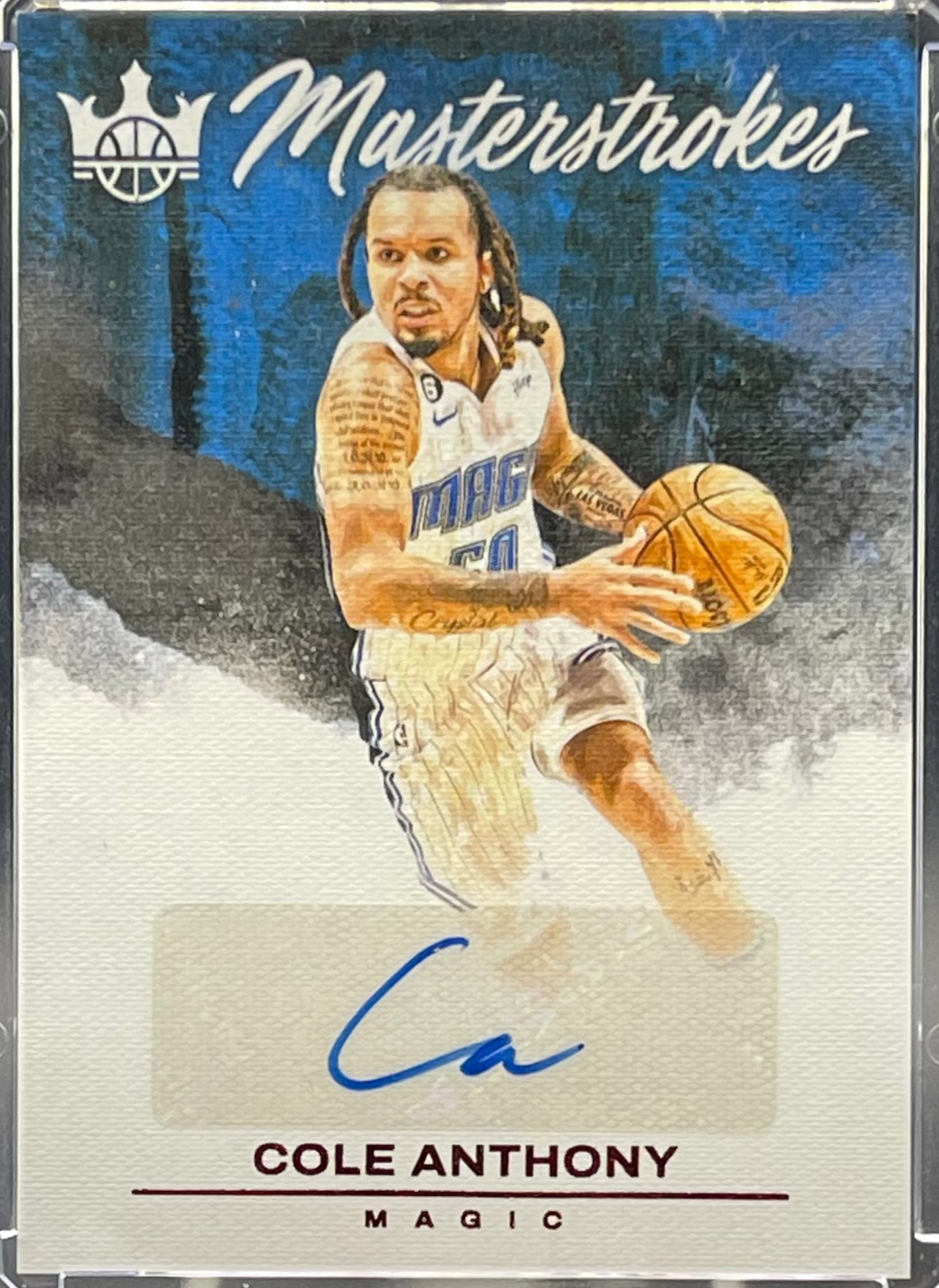 Cole Anthony Autograph 19/49 No.MS-COL [Court Kings Basketball] – Leo Games