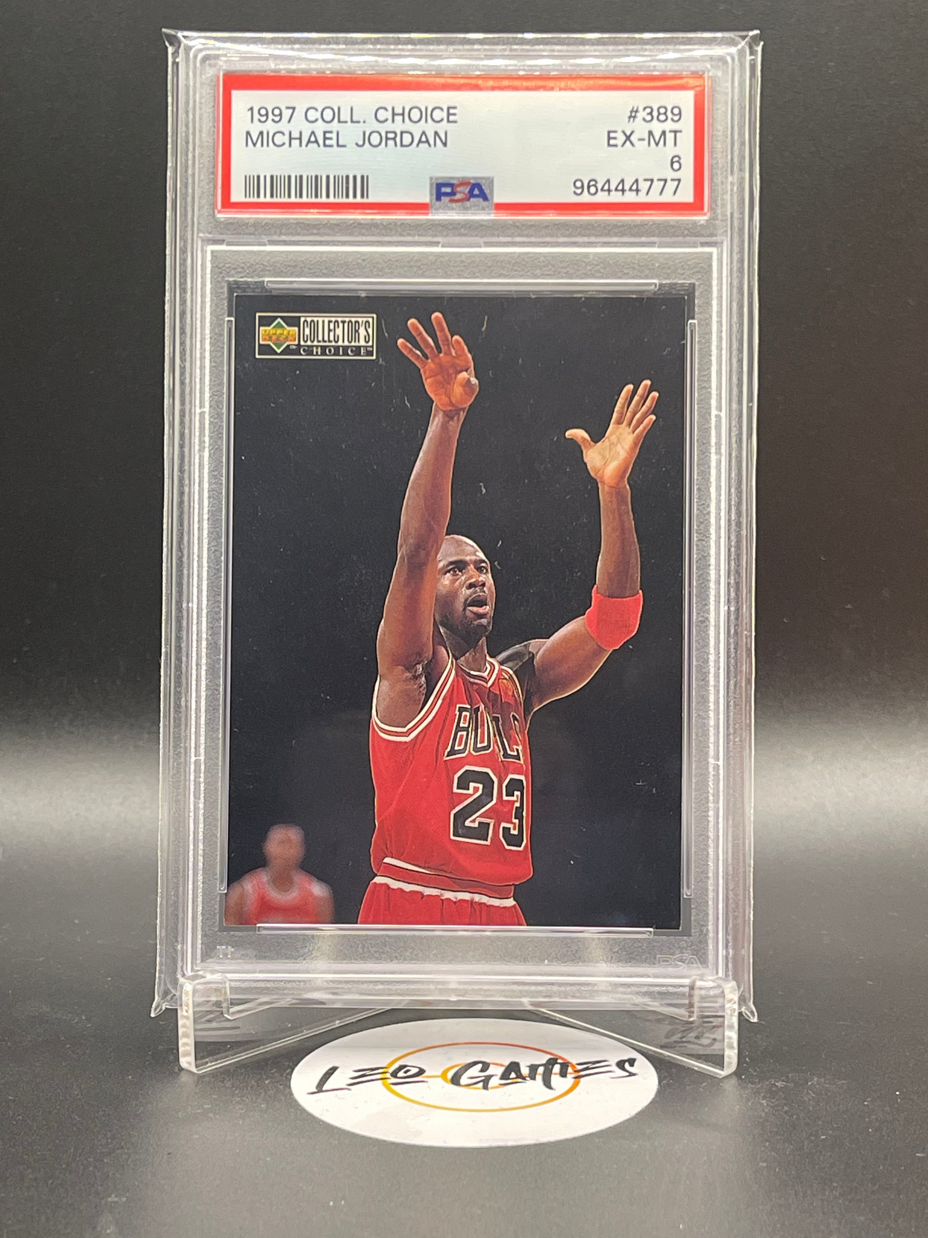 1997 Coll. Choice Michael Jordan PSA 6 – Leo Games