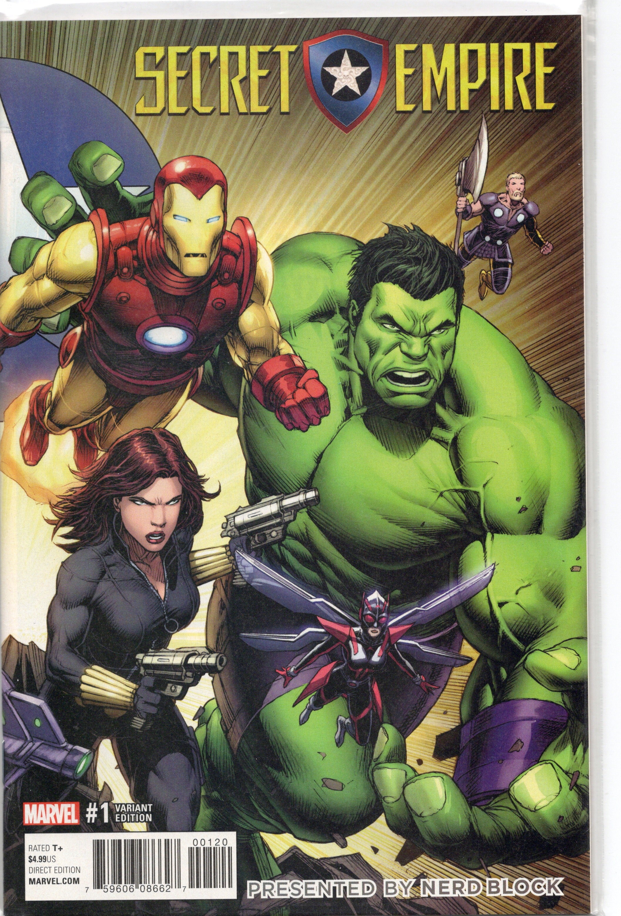 Secret Empire #1 Variant Cover 2017 [Marvel Comics] – Leo Games