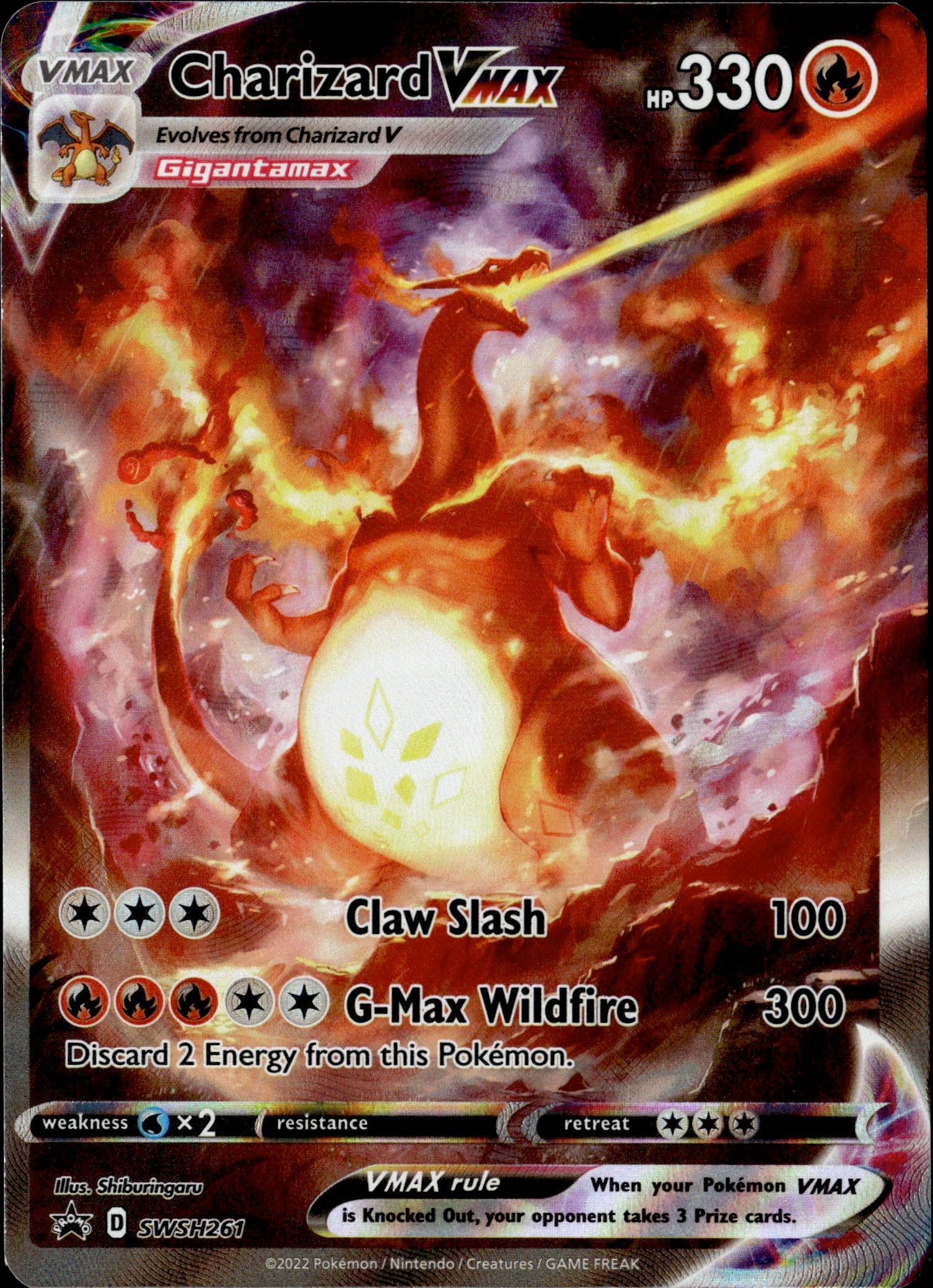 Charizard VMAX SWSH261 Black Star Promo – Leo Games