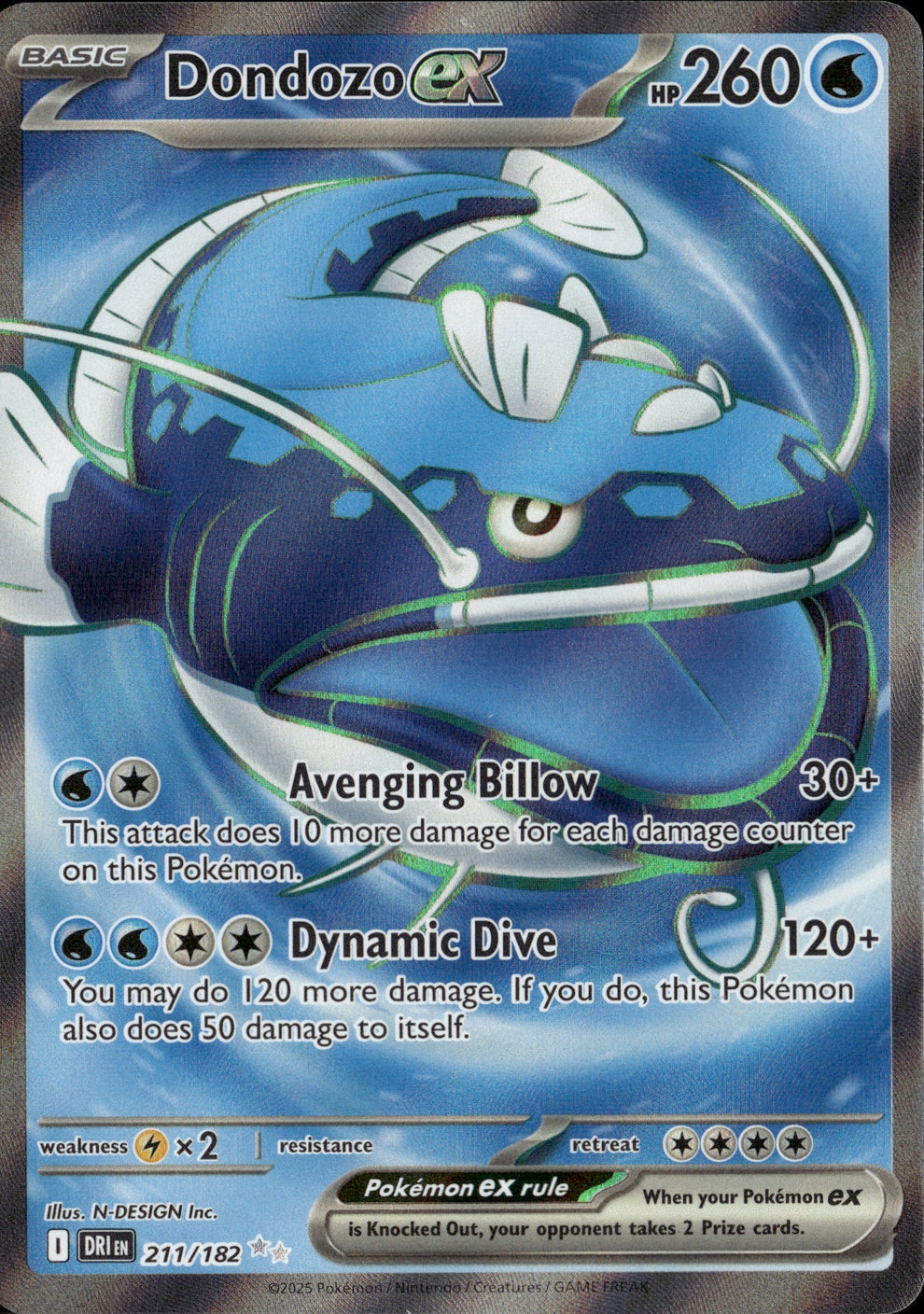 Dondozo ex 211/182 [Destined Rivals] – Leo Games