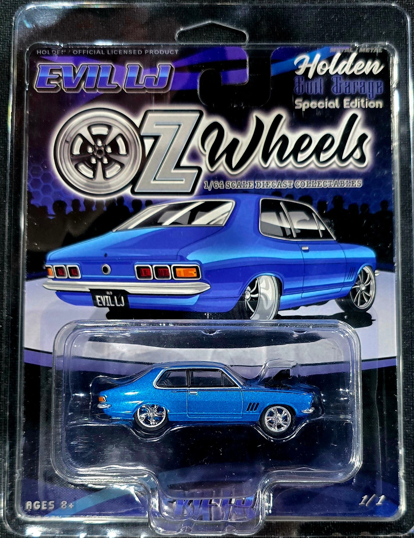 OZ Wheels 1:64 Scale Evil Holden LJ Torana Diecast With Protector – Leo ...